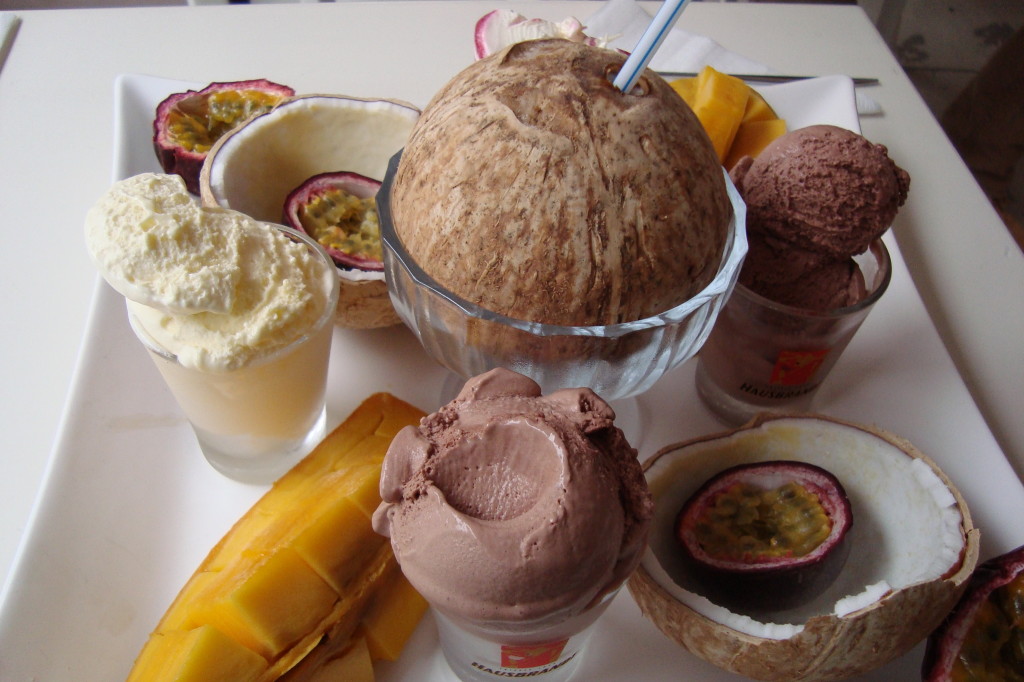 Schwarzer Sesam, Cranberry-Cheese oder Bitter Lemon-Sellerie? Das Eis ...